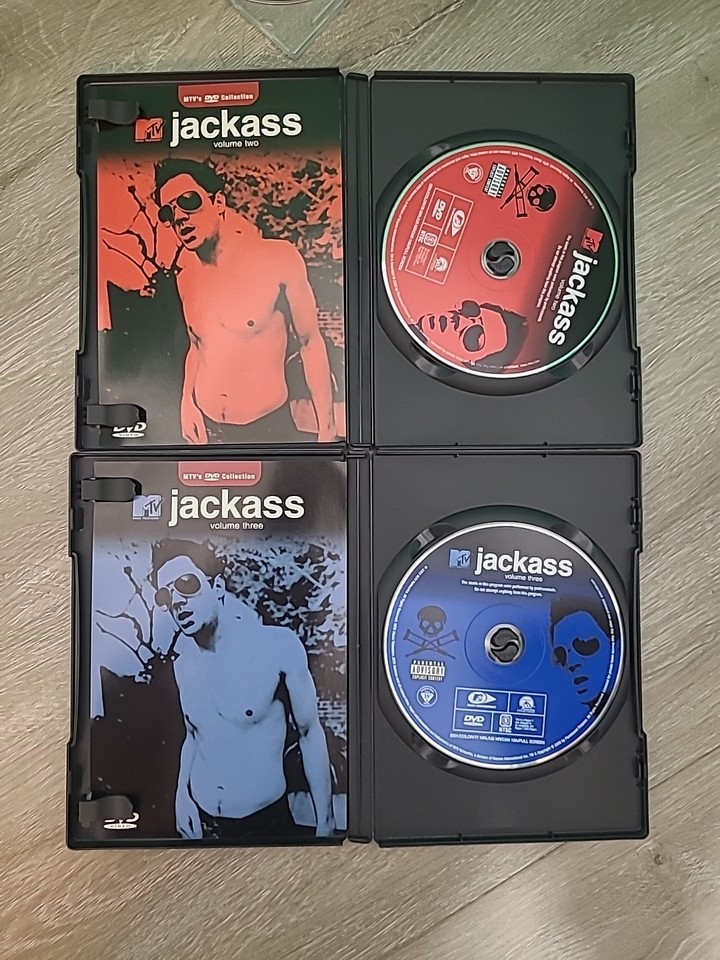 Jackass Volume 1,2,3 Dvd | eBay