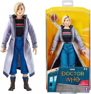 DOCTOR WHO THE THIRTEENTH DOCTOR ACTION FIGURE WITH SONIC SCREWDRIVER ...
