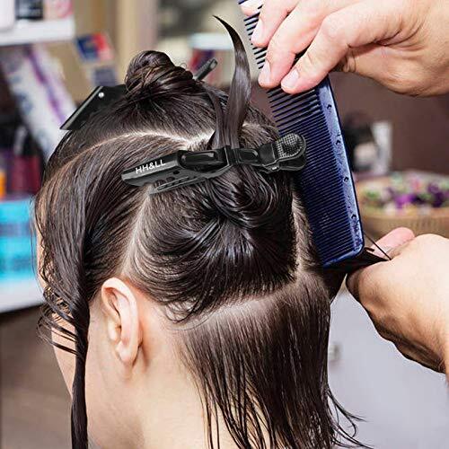 Hair Clips for Women – Wide Teeth & Double-Hinged 10 Count (Pack of 1 ...