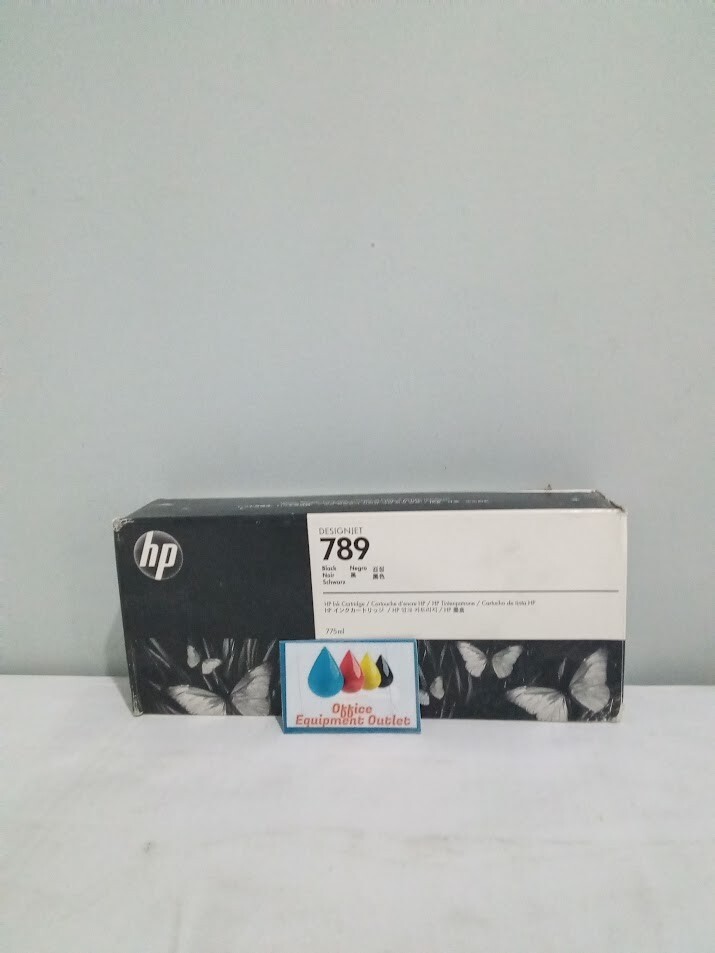 HP CH615A (HP 789) Black Ink Cartridge HP DesignJet L25500 Exp 2019 | eBay