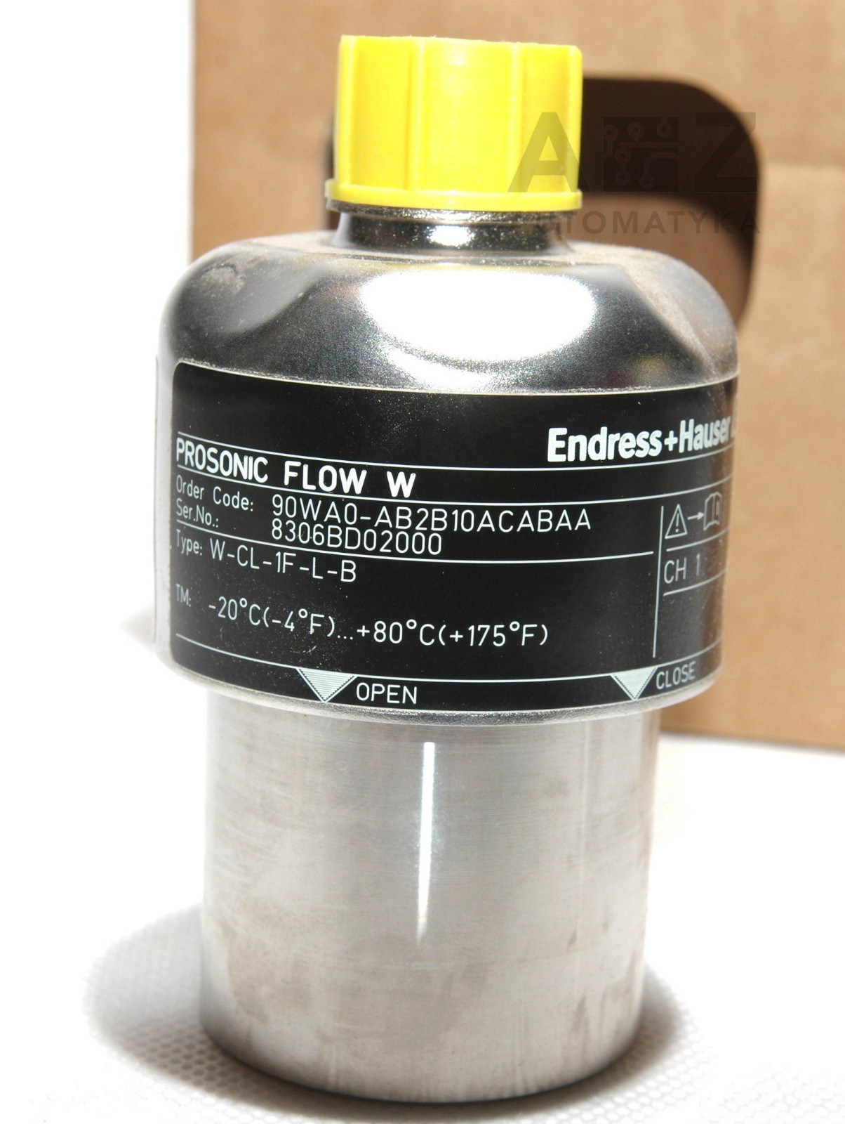 ENDRESS + HAUSER PROSONIC FLOW W 90WA0-AB2B10ACABAA W-CL-1F-L-B ! NEW ...