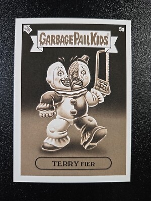 SP Sepia Parallel Terry Fier Terrifier Art the Clown 2021 Garbage Pail ...