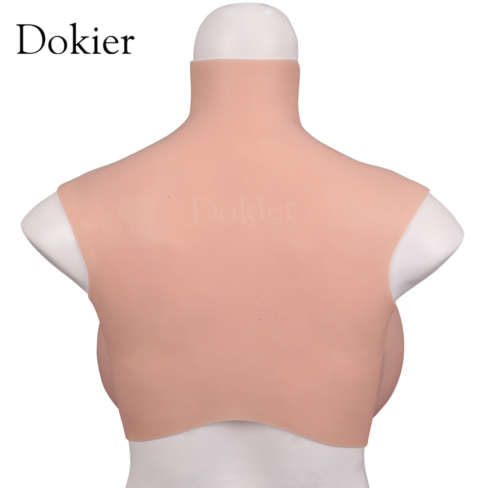 Dokier Silicone Breast Forms Fake Huge Boobs Breastplate Crossdresser ...