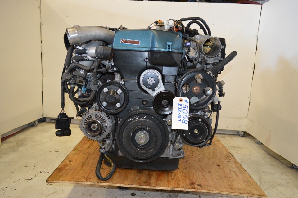 TOYOTA Toyota 2JZ-GTE VVT-I 3.0L Twin Turbo Engine JDM High Comp Motor ...