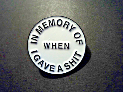 1x In Memory Hippie Enamel Metal Pin Brooch Badge Lapel Souvenir | eBay ...