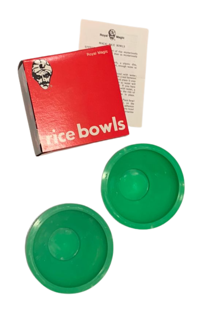 CHINESE RICE BOWLS Plastic Set Royal Magic Trick Appearing Changes To ...