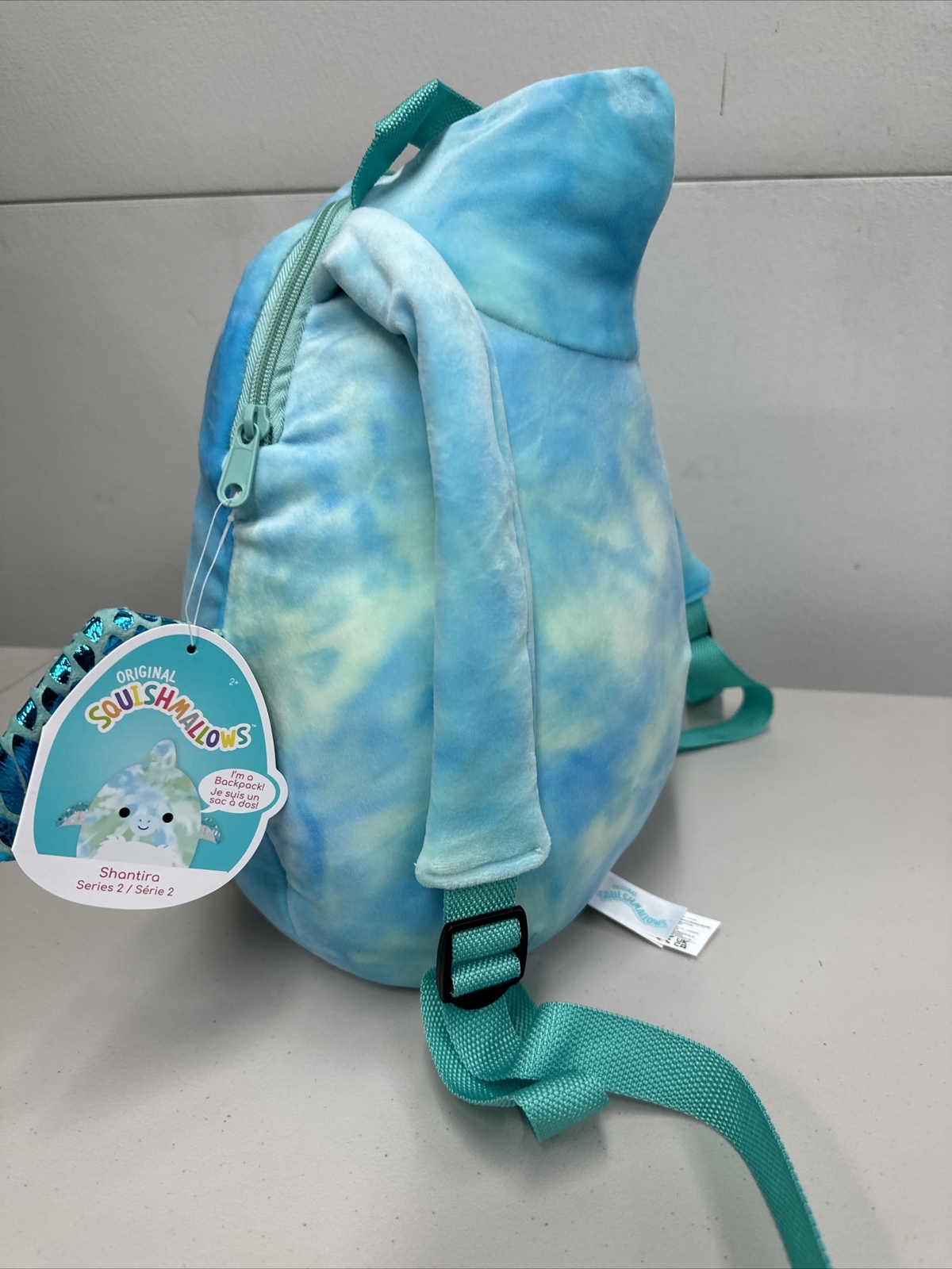 Squishmallow Series 1 Soft Plush BACKPACK 12” Shantira the Dragon BNWT ...