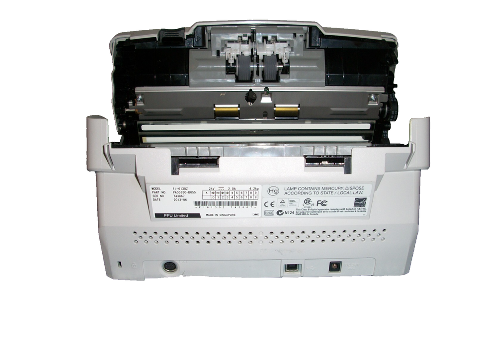 Fujitsu fi-6130Z Color Duplex Document Scanner (Unit Only / No Cables ...