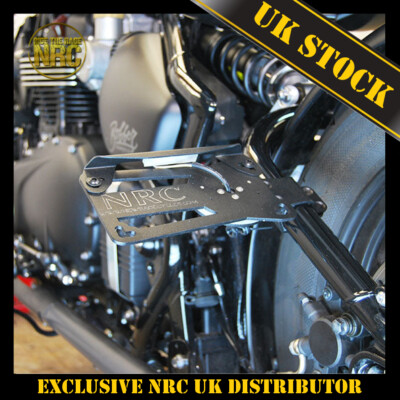 TRIUMPH BOBBER Side Mount Number Plate Holder LED New Rage Cycles | eBay UK