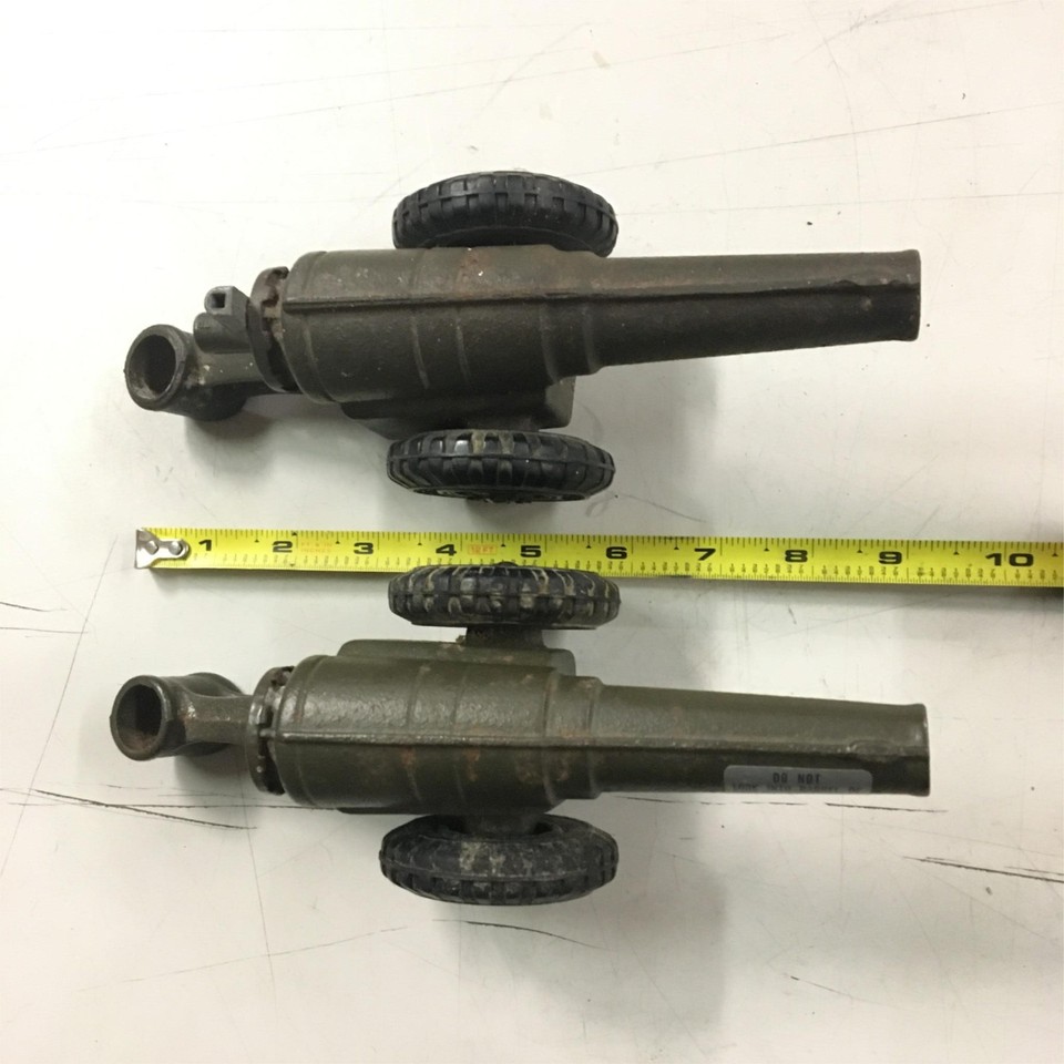 Vtg The CONESTOGA CO INC Big Bang Cannons 60MM CAST IRON Carbide ...