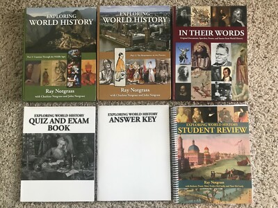 Exploring World History Homeschooling Curriculum Set - Ray Notgrass | eBay