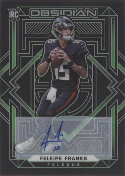 2021 Panini Obsidian - Rookies Electric Etch Green Autographs #197 ...