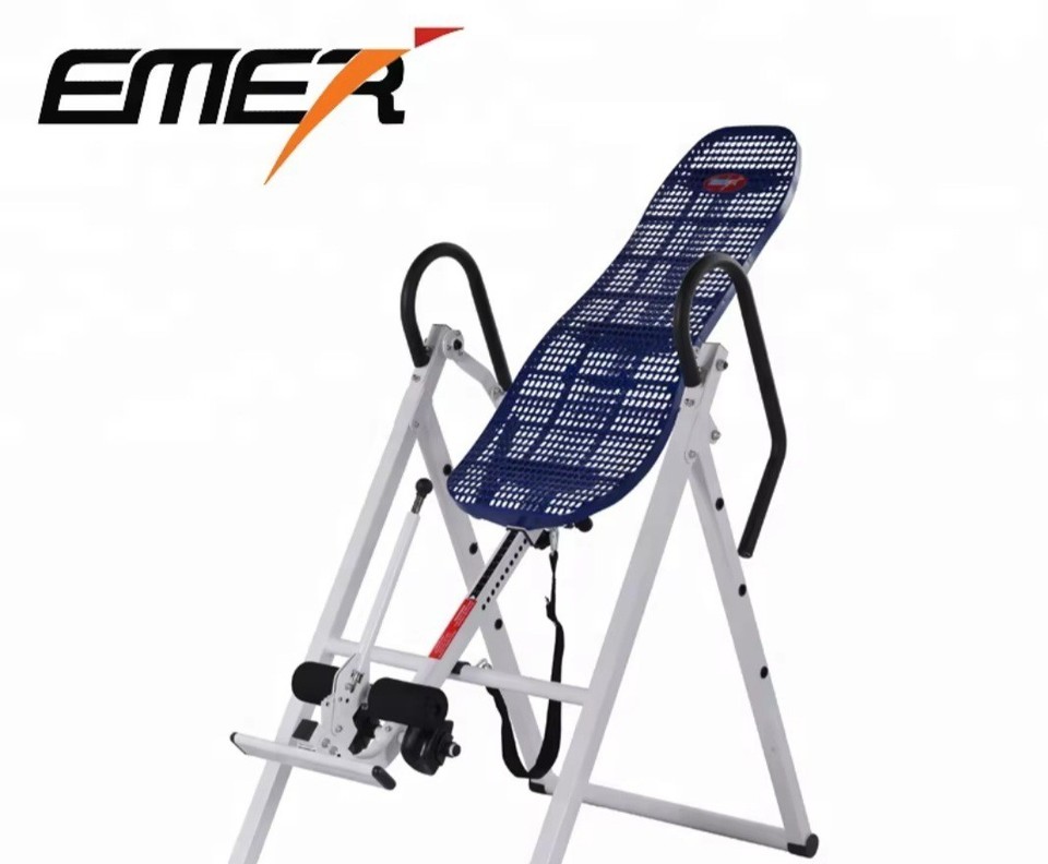 Emer Exercise Therapy Inversion Table - Back Pain Relief Gravity ...