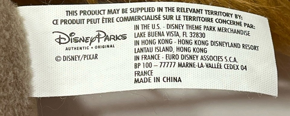 Disney Parks Plush Toy Story/Pixar Bullseye Horse 20 Inch Floppy ...