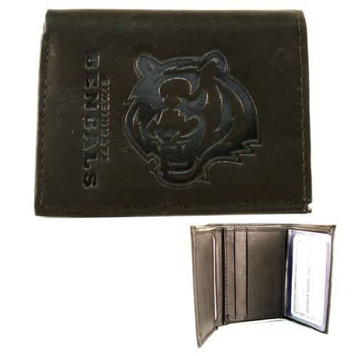 Cincinnati Bengals Football Licensed Genuine Leather Tri-Fold Wallet ...