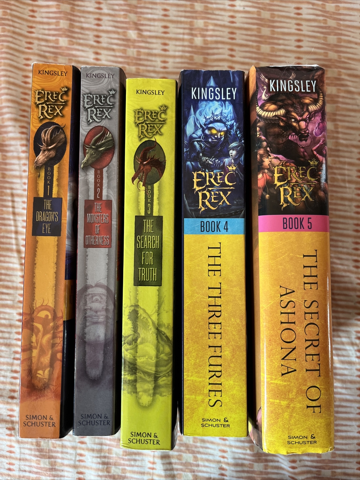 Erec Rex Lot Books 1-5 By K. Kingsley | eBay
