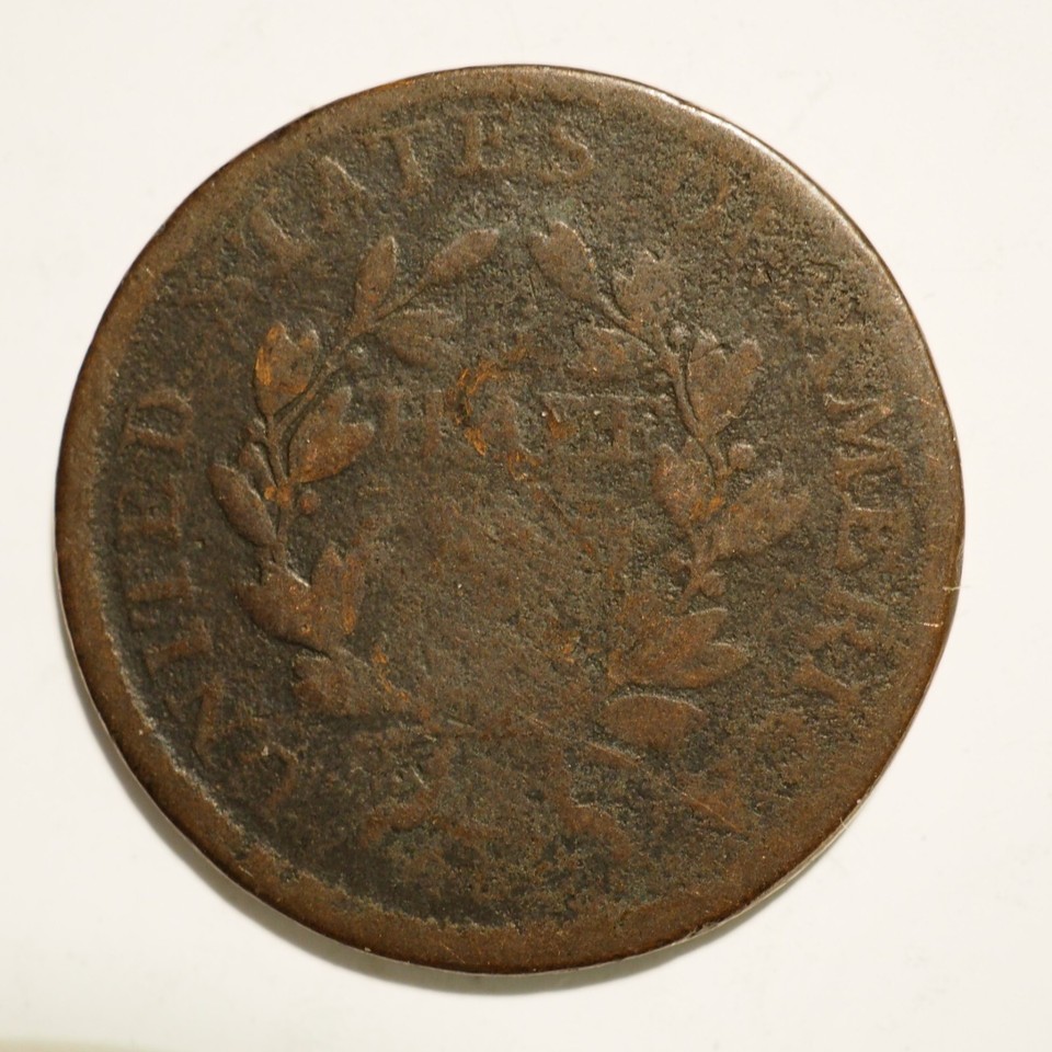 1807 ***DRAPED BUST HALF CENT***NICE *** - FREE SHIPPING! X7320 | eBay