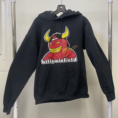 Billy Winfield Black toy machine Mens Graphic Hoodie Size Medium | eBay