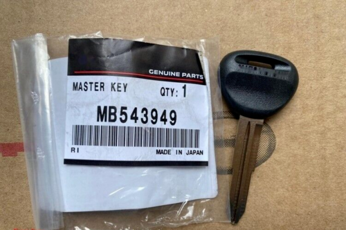 JDM OEM Mitsubishi EVO 5 6 Blank Key 1PC Lancer Evolution GSR NEW JAPAN ...