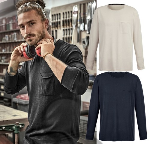 Mens Lightweight Work Pullover Size XXS XS S M L XL 2XL 3XL 4XL 5XL 7XL ...