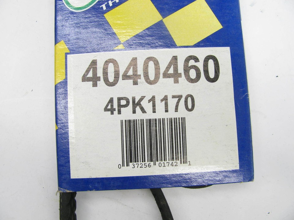 New Goodyear 4040460 Engine Drive Serpentine Belt 4PK1170 | eBay