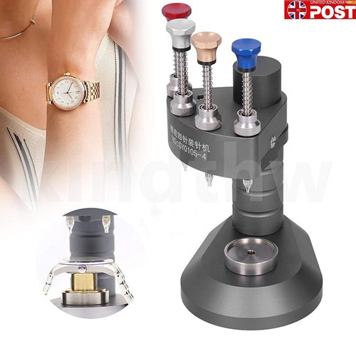 Hand Presser Setter Watch & Pocketwatch Fitting Tool 4 Pin Hand Setting ...