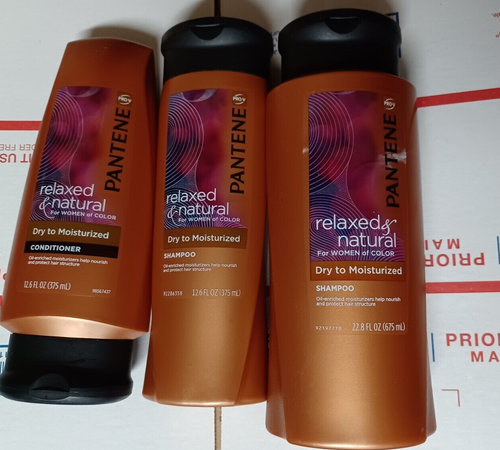Pantene Pro-V Relaxed & Natural Dry To Moisturized 2x Shampoo ...