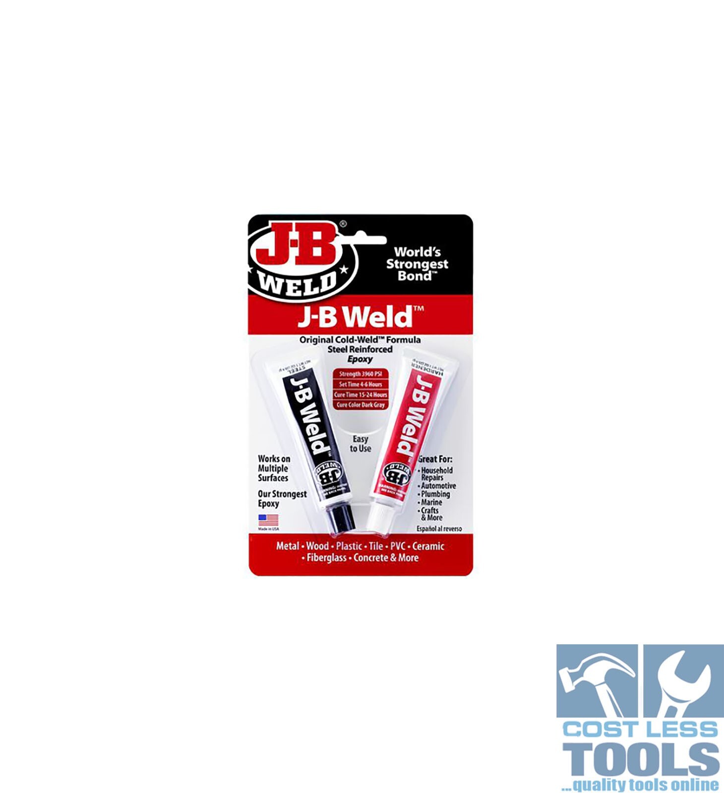 JB Weld Original Cold Weld Epoxy Adhesive Twin Pack - 8265-S | eBay