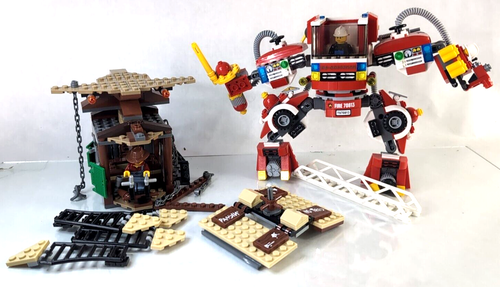 Rare! lego the movie exclusive 70813 rescue reinforcement Partial set ...