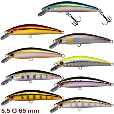 Smith Troutin Wavy 65S 5.5 g, 65 mm various colors trout sinking minnow | eBay