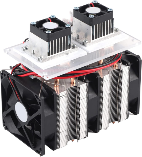 Peltier Thermoelectric Cooling Fan System for Refrigerators and AC ...