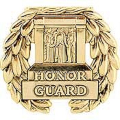 HONOR GUARD TOMB OF THE UNKNOWN SOLDIER GOLD MILITARY BADGE PIN | eBay