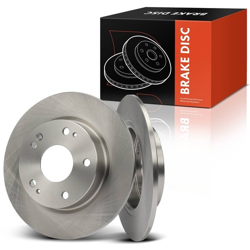 2Pcs 260mm Rear Side Solid Disc Brake Rotors for Honda Insight 2019-2022 Civic | eBay