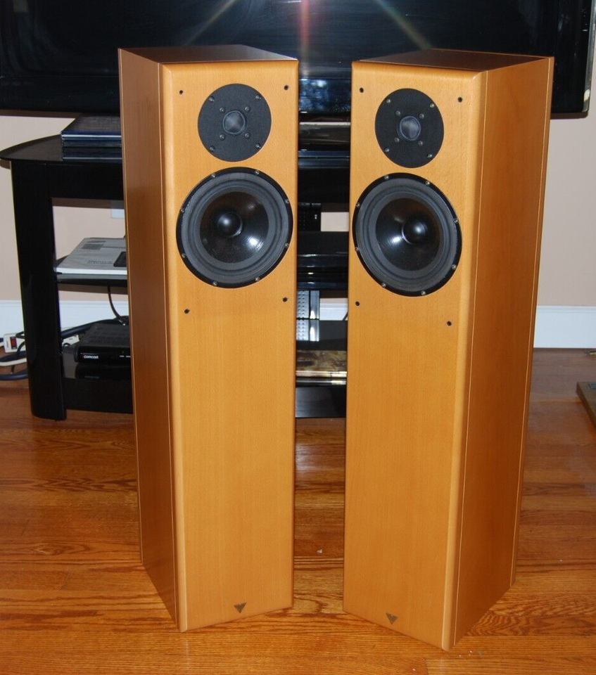 VIENNA ACOUSTICS BACH SPEAKERS (Upgraded Crossover Parts) NEW PHOTOS L ...