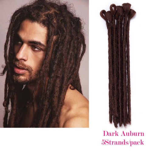 12" Dreadlock Hair Extensions Single Ended Twist Crochet Braids Dreads ...