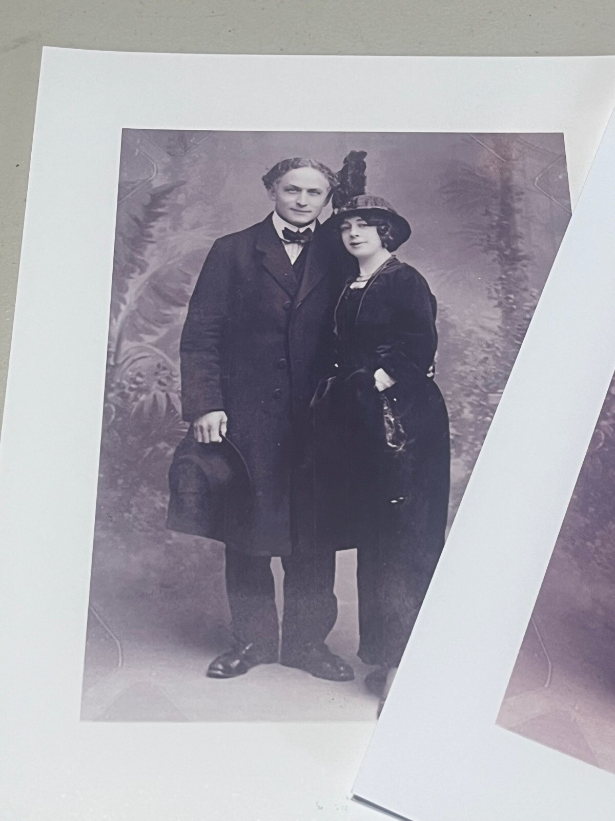 Bess and Harry Houdini, a nice reprint portrait of a lovely couple, DEC ...