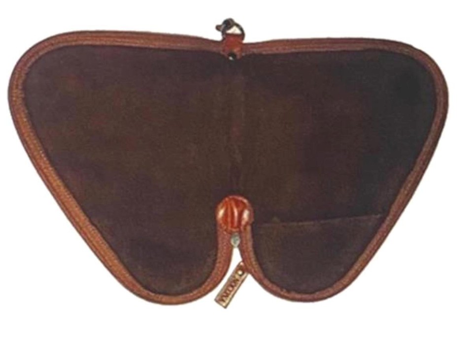 Nocona Western Gun Case Leather Tooled Basket Weave Floral Tan N7600808 ...