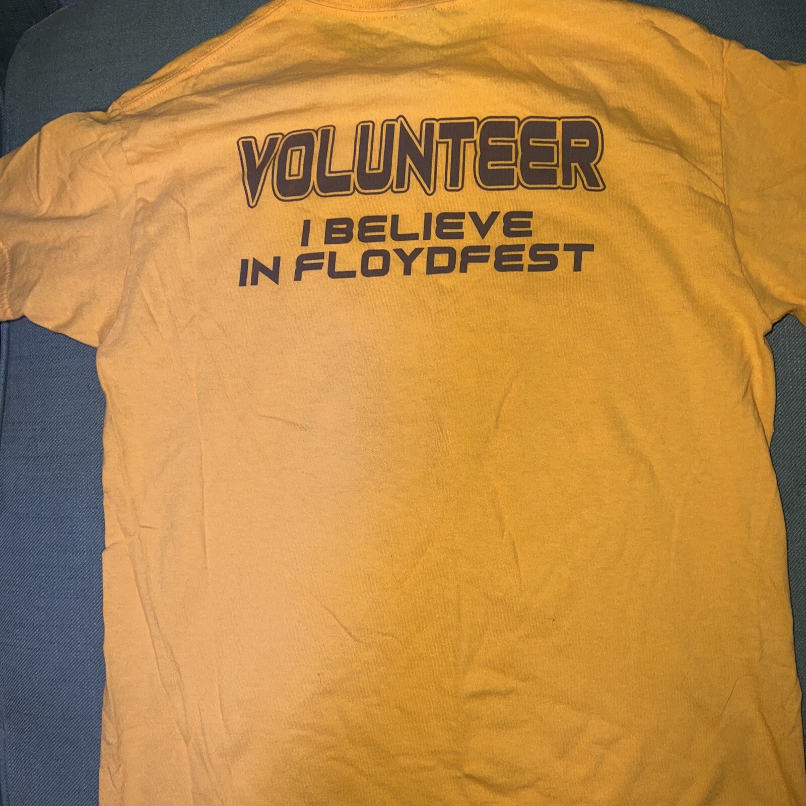 Floydfest Floyd Virginia 2021 T-Shirt Yellow Mens S S… - Gem