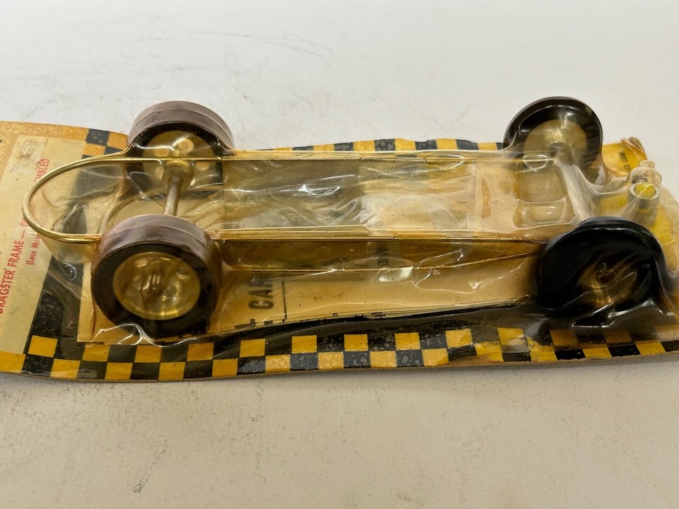 K&B Dragster Frame, Deluxe, Assembled 1/24 scale slot car chassis NIB ...