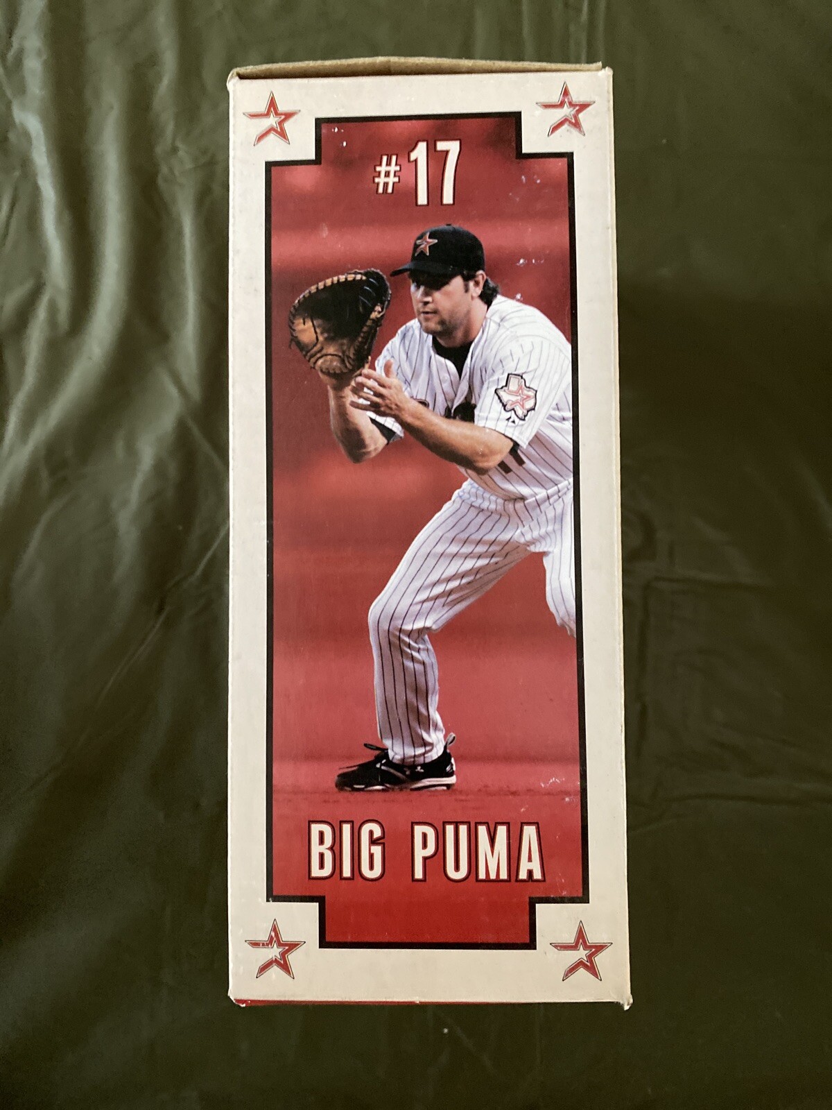 Lance Berkman BIG PUMA Astros 2009 Bobblehead CITGO BOX | eBay