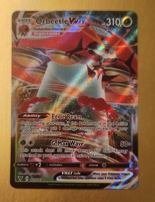 Orbeetle VMAX 021/185 Swsh04: Vivid Voltage Holo | eBay