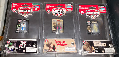Worlds Smallest Action Micro Figures Mego Mummy The Fly & Headless ...