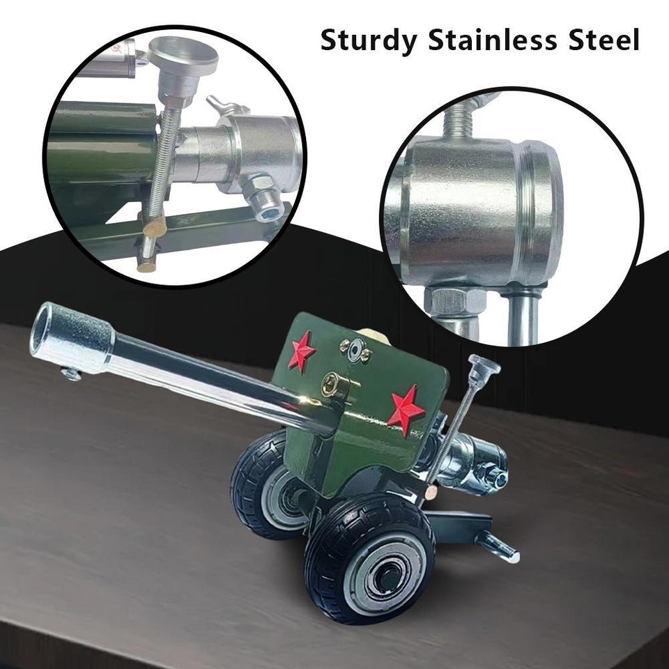 Cannon Models Firecracker Artillery Cannon Stainless Steel Cannon ...