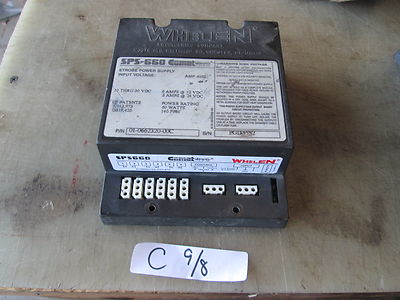 Used Whelen SPS 660 Power Supply, PN 01-0662320-00C | eBay