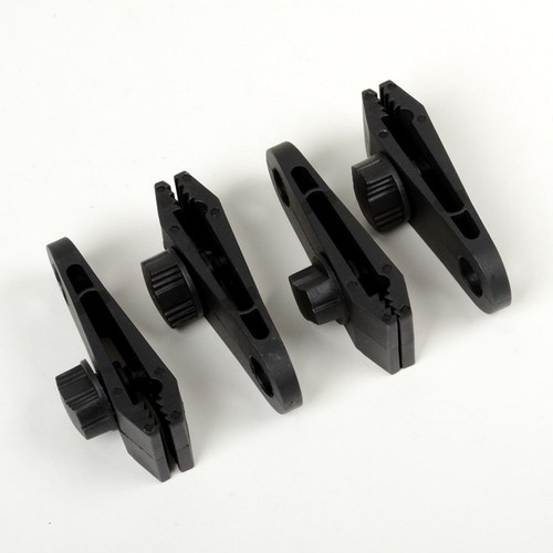 12pc Awning Tarp Clamp Set Clips Hangers Survival Tent Emergency ...