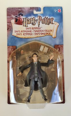 HARRY POTTER TOM RIDDLE ACTION FIGURE NEW MATTEL 2002 TOM RYDDLE DOLDER ...