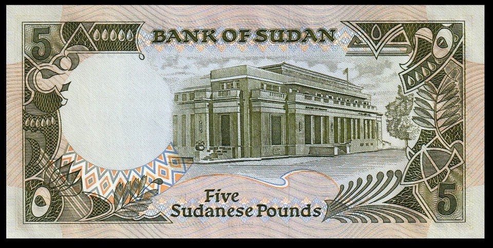 🇸🇩 Sudan : 5 Pounds (1990) P-40c UNC *** BANKNOTE | eBay