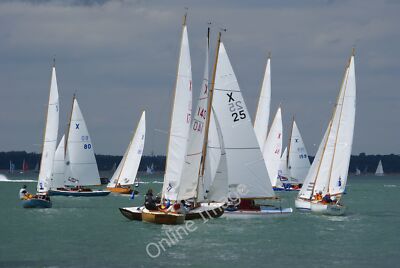 Photo 12x8 XOD Class at Cowes Several of the largest class at the 2010 ...