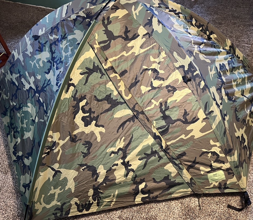 USMC TCOP Tent Combat One Person. M81 Woodland W/ Rainfly NIB Eureka ...