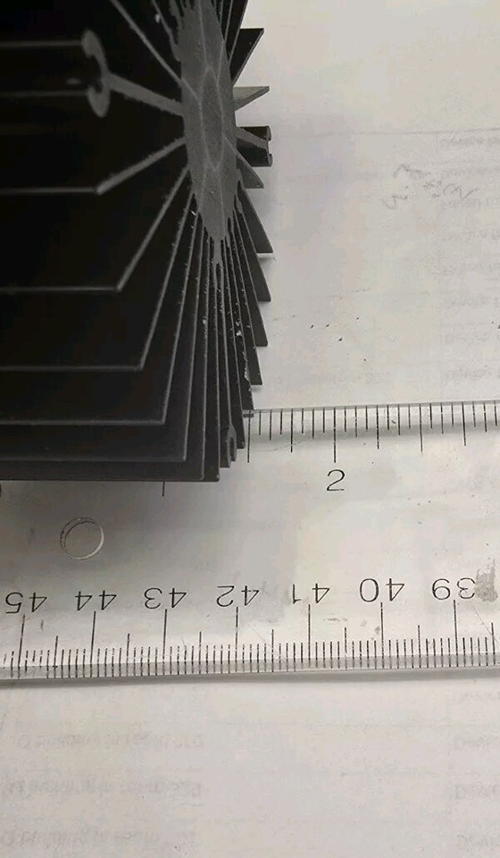 Larger Size Round Heatsink For Power Led Project Steampunk Etc! 85mm X ...